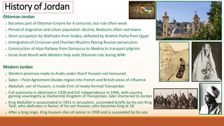 Jordan overview | PDF