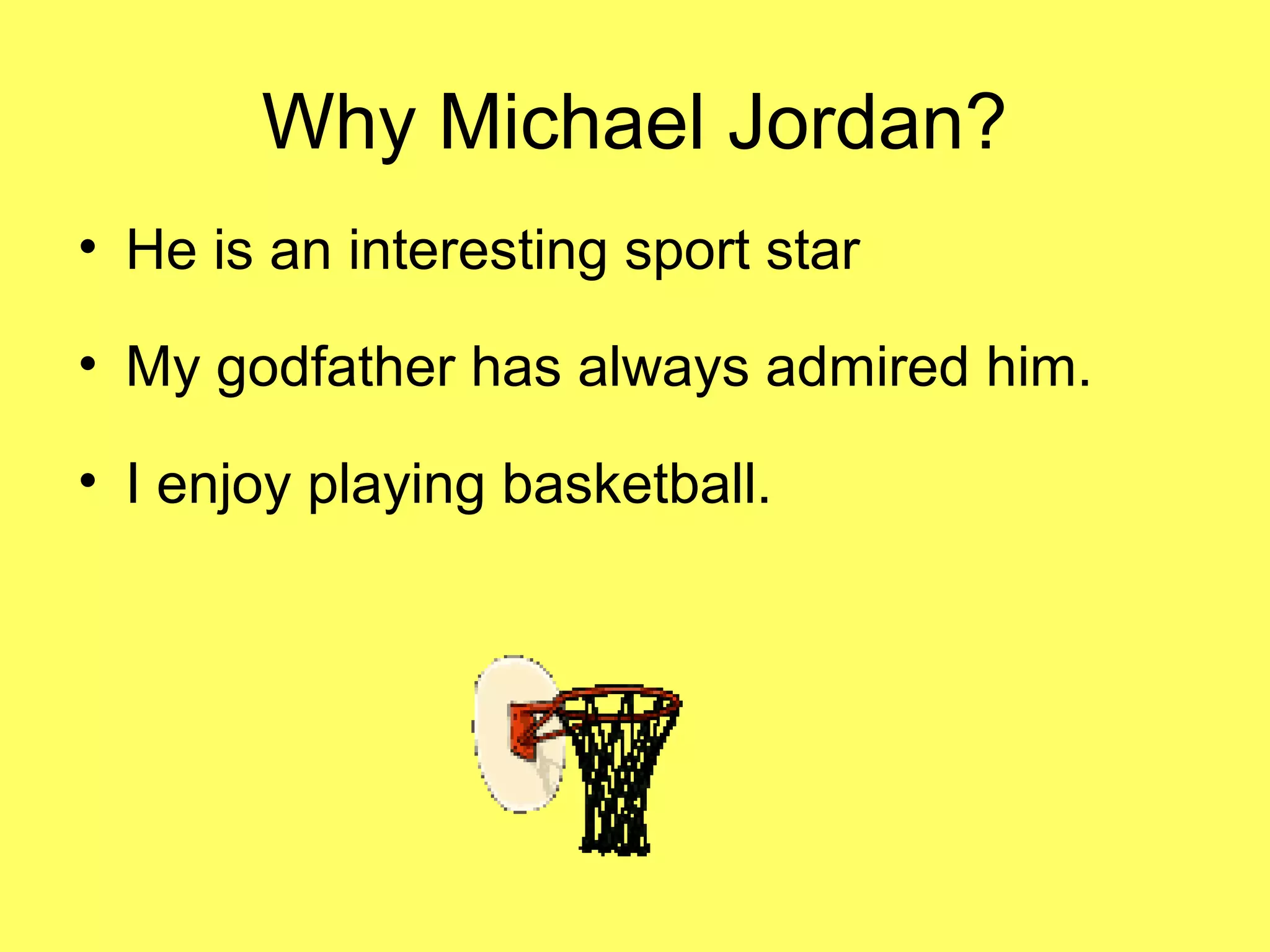 Michael Jordan Biography | PPT
