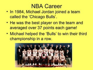 Michael Jordan Biography | PPT