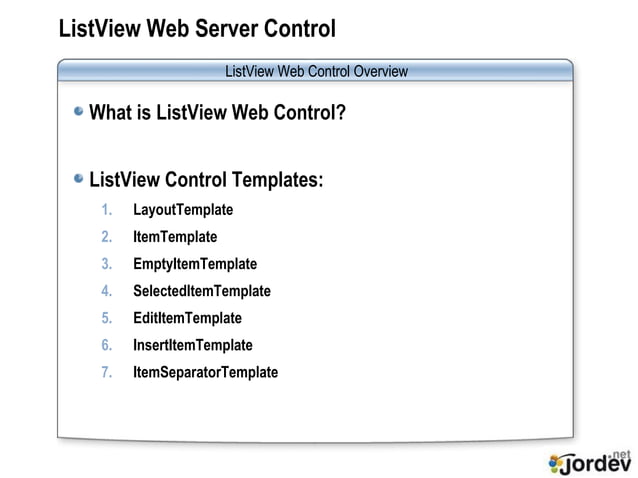 Module 4: Introduction to ASP.NET 3.5 (PowerPoint Slides) | PPT