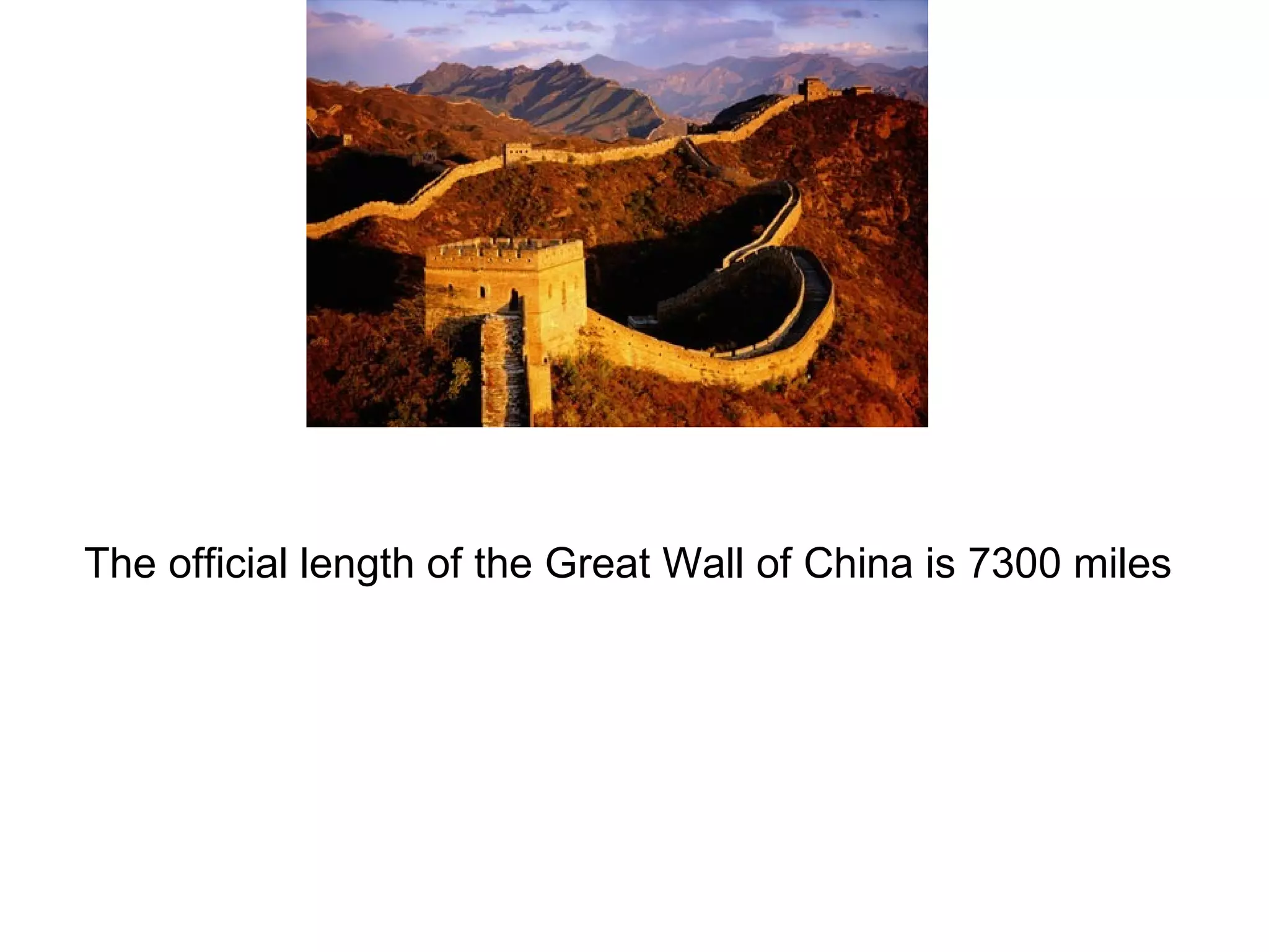 The great wall of China | PPT