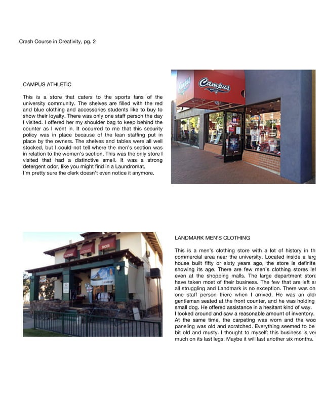 Jorge gonzalez garcia creativity assignment 2 | PDF