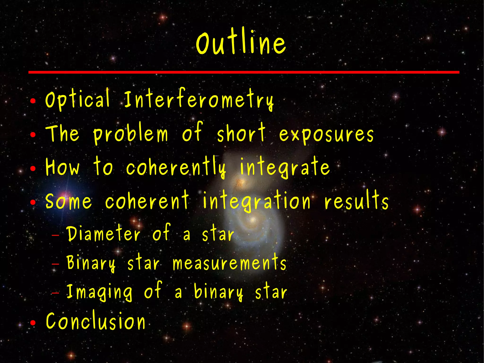 High-Precision Optical Interferometry of Faint and Low-Contrast Targets Requires Coherent ...