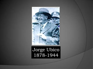 Jorge ubico castañeda | PPTX