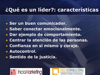 Cómo ser un buen líder | PPTX