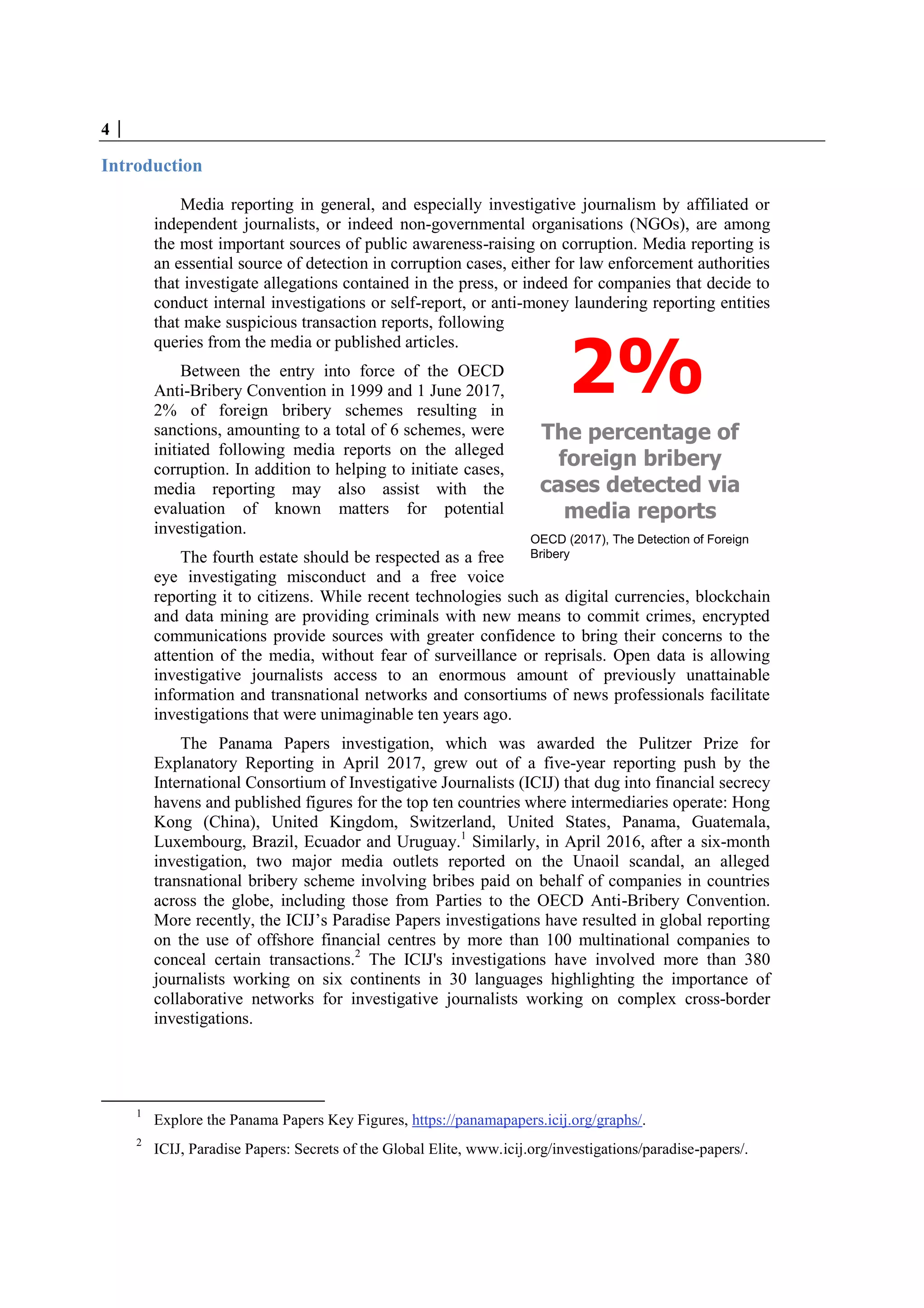 The role of media in combating corruption | PDF