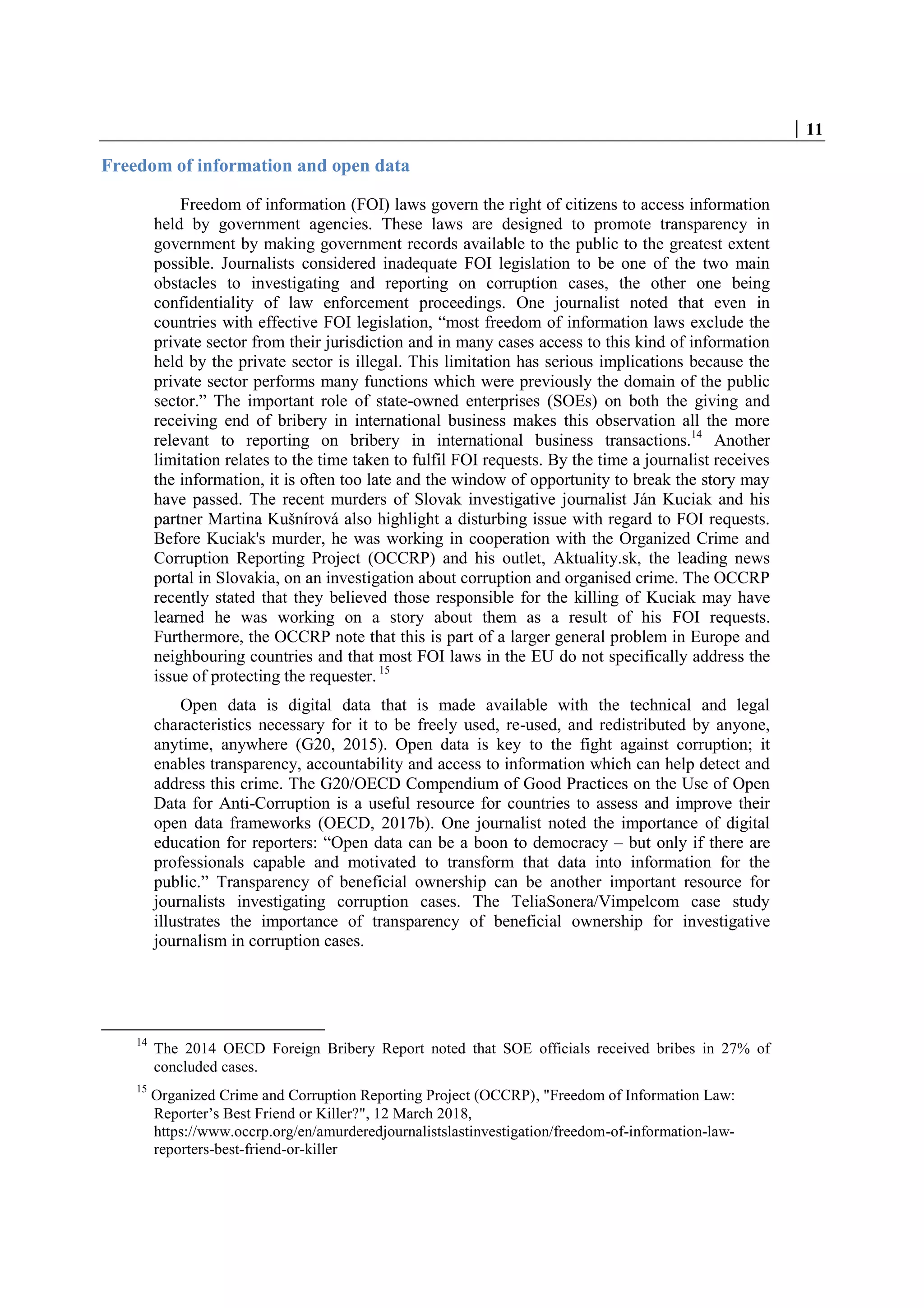 The role of media in combating corruption | PDF