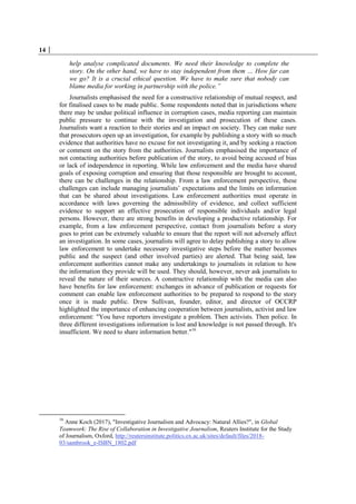 The role of media in combating corruption | PDF
