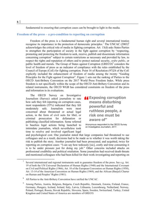 The role of media in combating corruption | PDF