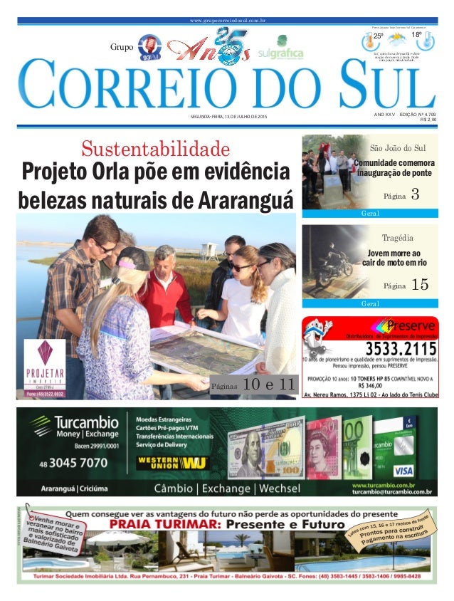 Jornal Digital 4709 Seg 13072015