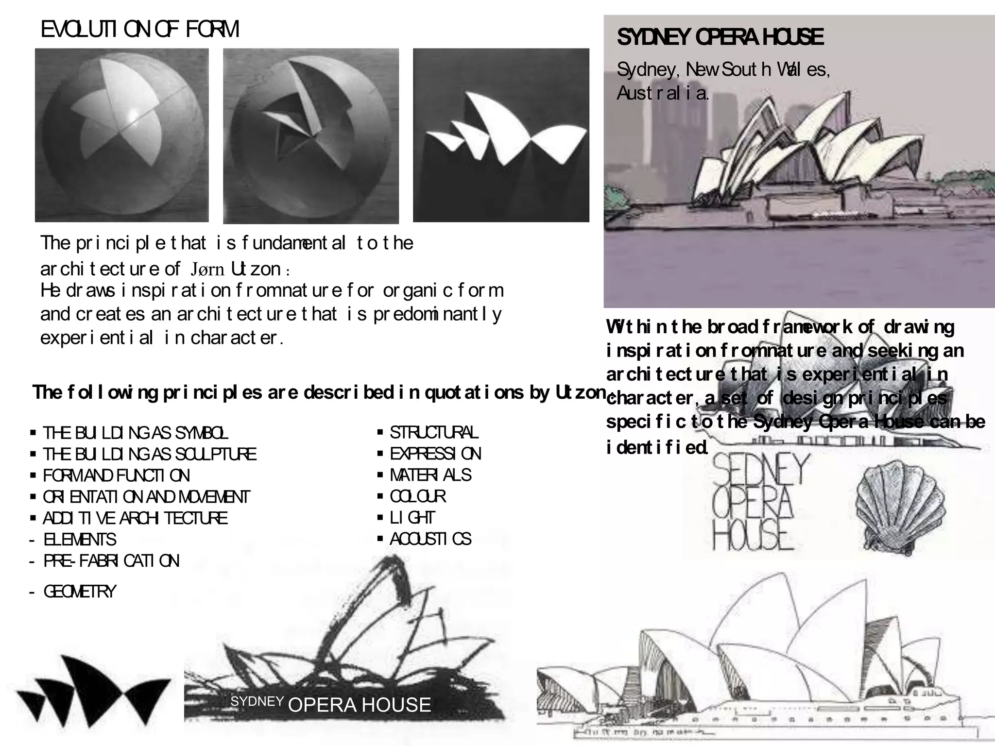 Jorn utzon - Sydney Opera House | PPTX