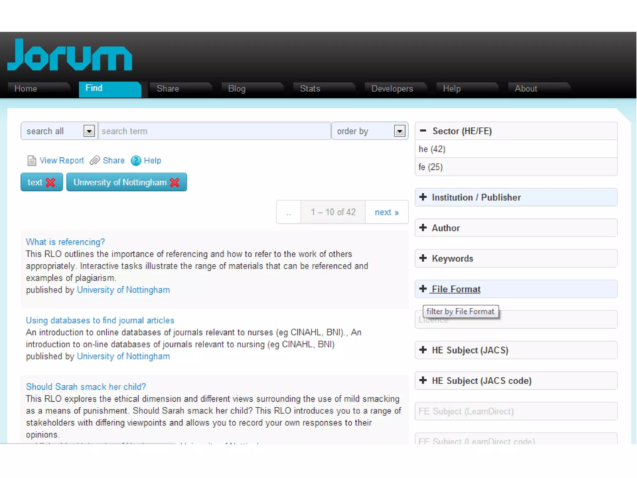 Jorum Architecture - use case for DSpace REST panel | PPT