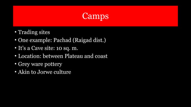 Jorwe Chalcolithic Culture of Western India | PPTX