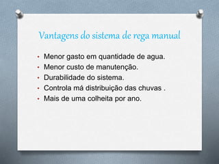 sistema de rega | PPTX