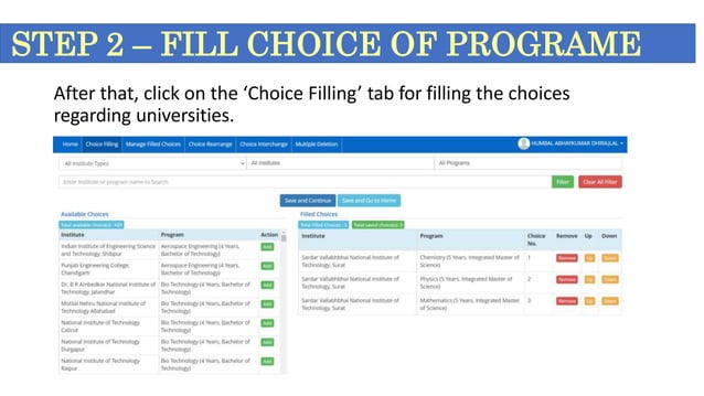 JoSSA 2020 Counselling | PPTX