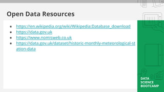 JOSA Data Science Bootcamp Overview | PDF | Databases | Computer Software and Applications