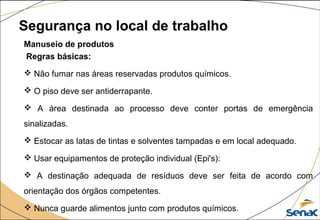 Armazenagem de Produtos Quimicos | PPT