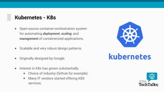 JOSA TechTalks - Docker in Production | PPT