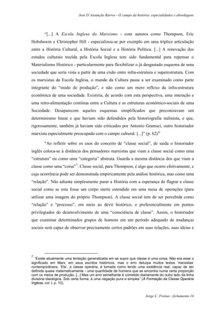 José d'assunção barros o campo da história - historiografia ...