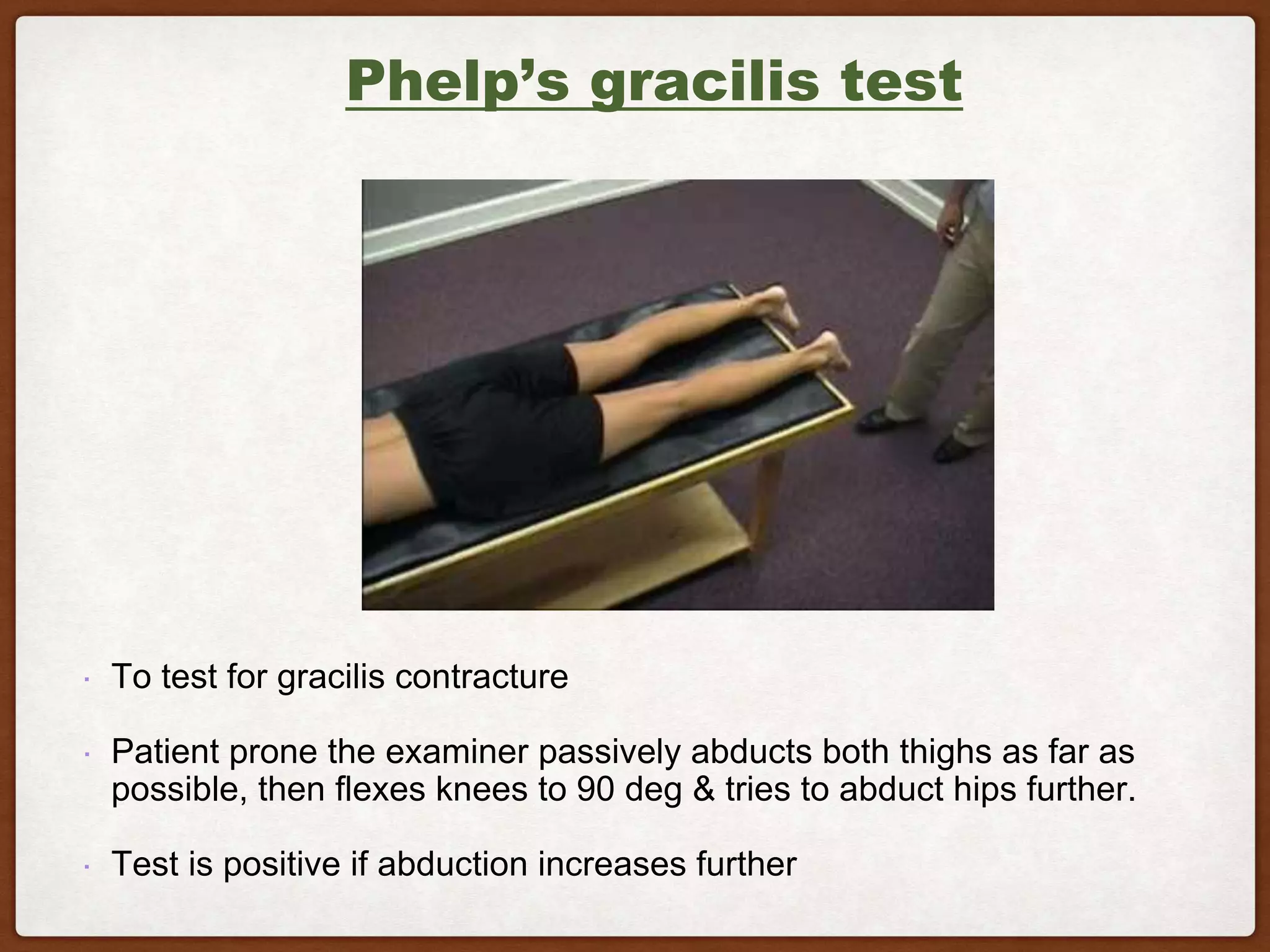 Jose Austine- Orthopaedic evaluation of cerebral palsy | PPTX