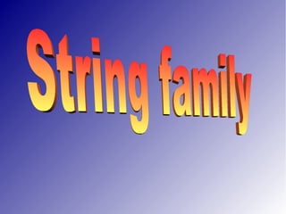 String family by JoseCarlos Martín | PPT