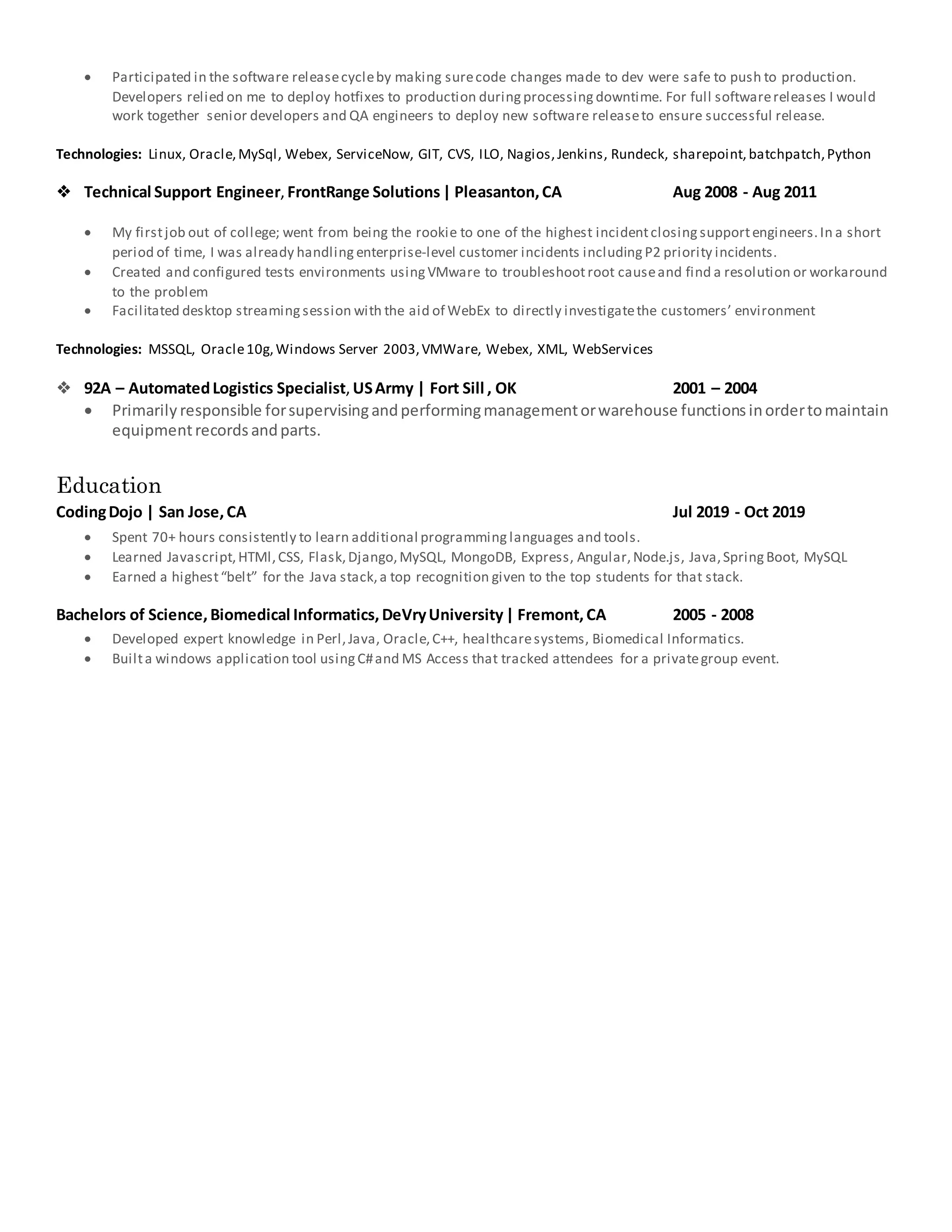 Jose Casorla Resume 02/20 | PDF