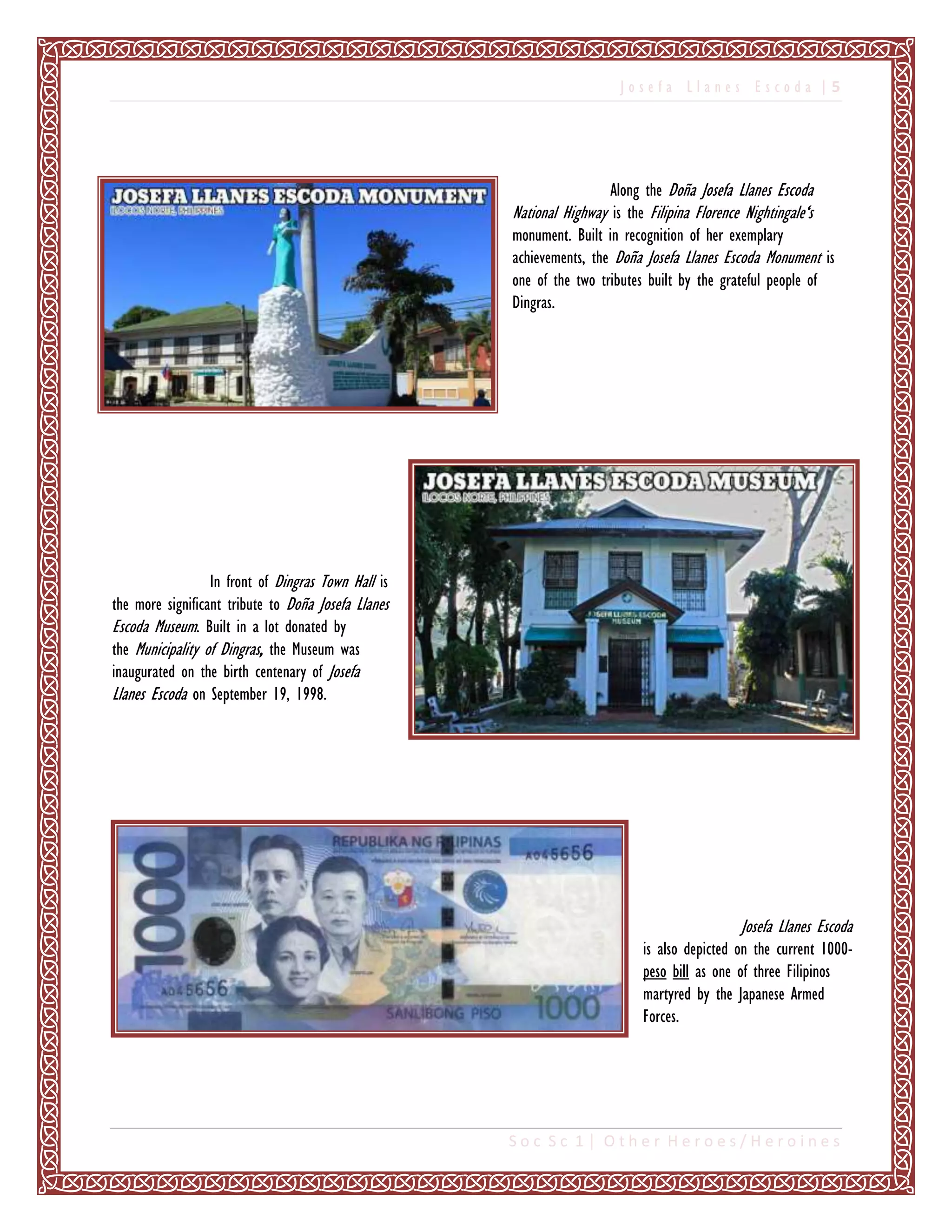 My Heroine: Josefa llanes escoda | DOC