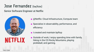 Noisy Neighbor Detection with eBPF by Jose Fernandez | PPT