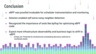 Noisy Neighbor Detection with eBPF by Jose Fernandez | PPT