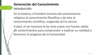 Jose fidencio lopez luna actividad 1 generacion del conocimiento | PPTX