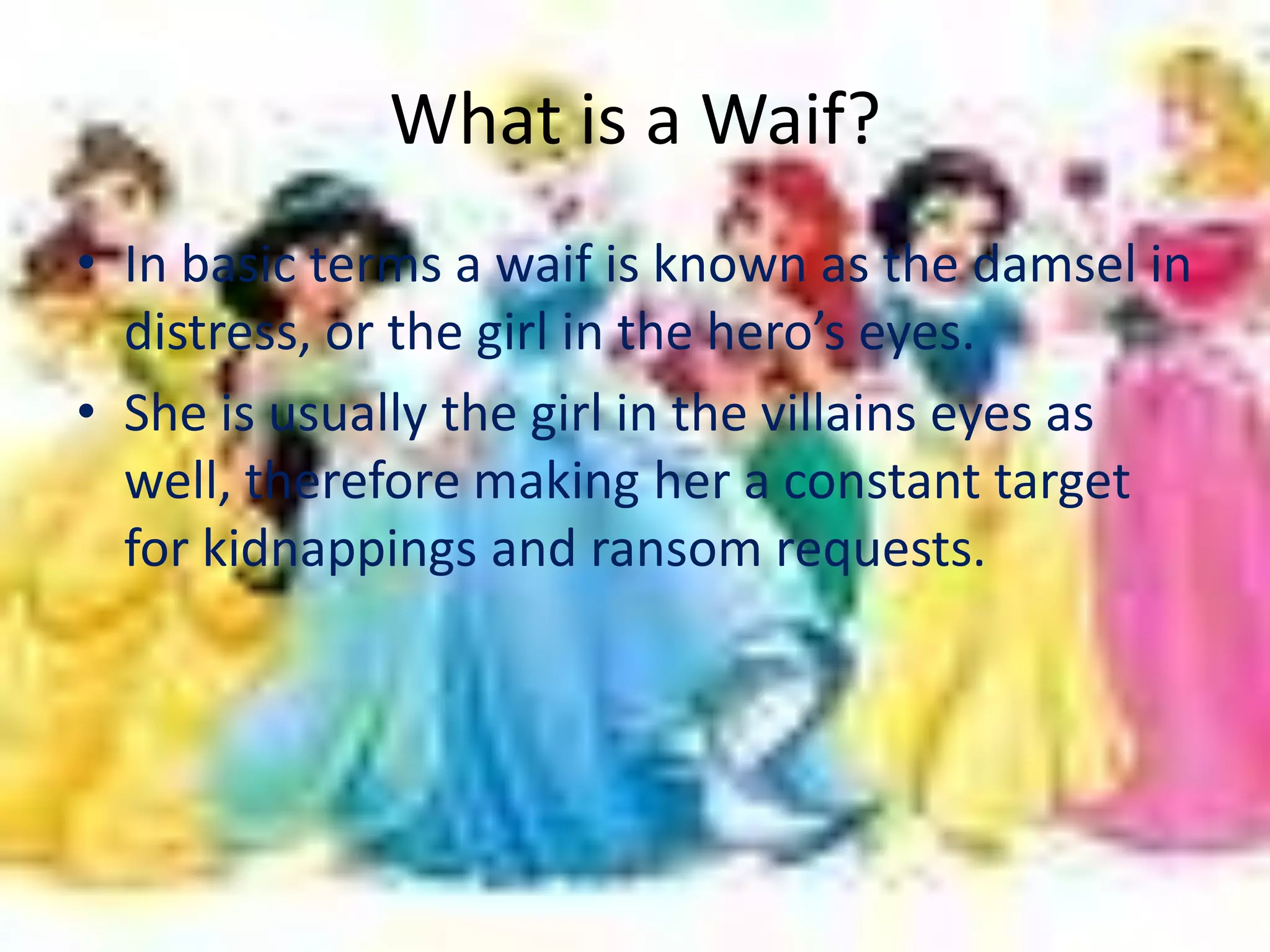 The Waif- Josef Luague | PPTX