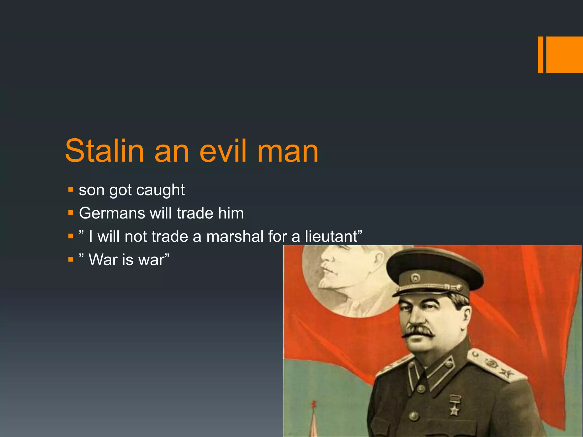 Josef stalin | PPTX