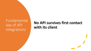 Pure APIs: Development workflows for successful API integrations | PPTX