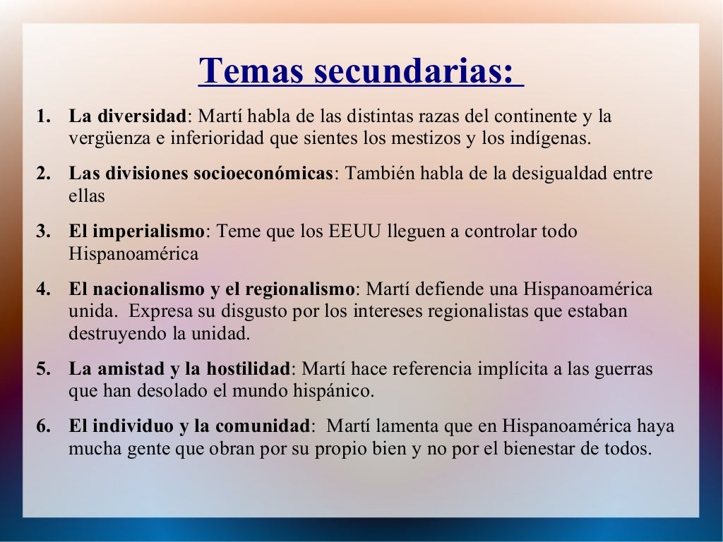 Nuestra america-Marti