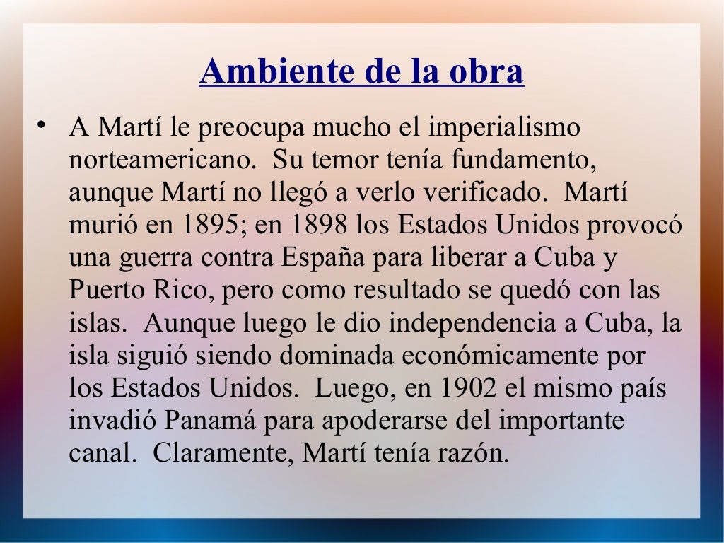 Nuestra america-Marti
