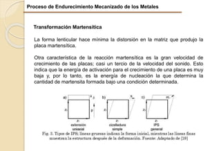 Proceso de Endurecimiento Mecanizado de Metales | PPTX