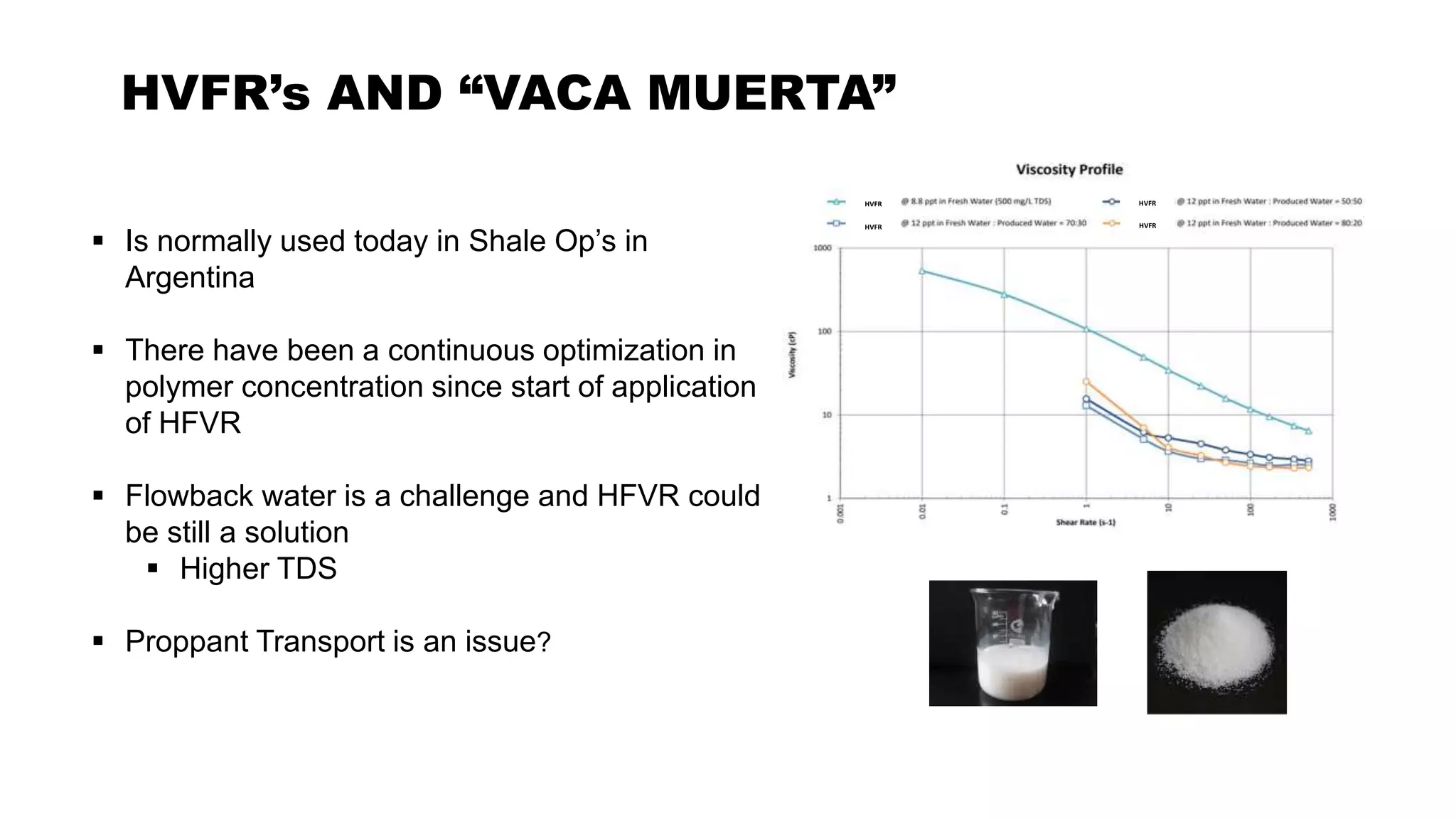 FLOWBACK WATER AND HIGH VISCOSITY FRICTION REDUCERS IN SHALE FRACTURING ...