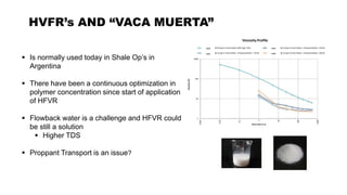 FLOWBACK WATER AND HIGH VISCOSITY FRICTION REDUCERS IN SHALE FRACTURING ...
