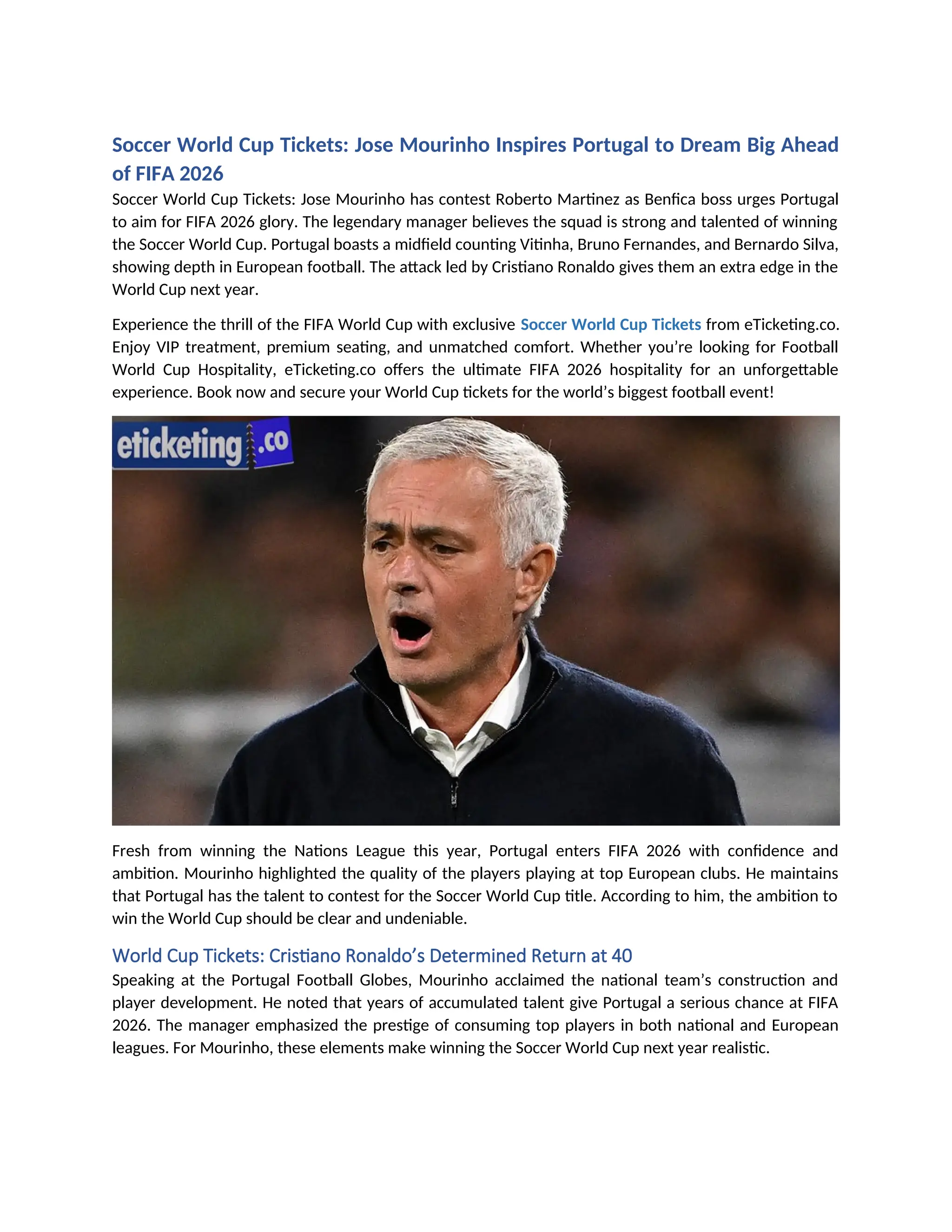 Jose Mourinho Inspires Portugal to Dream Big Ahead of FIFA 2026.docx