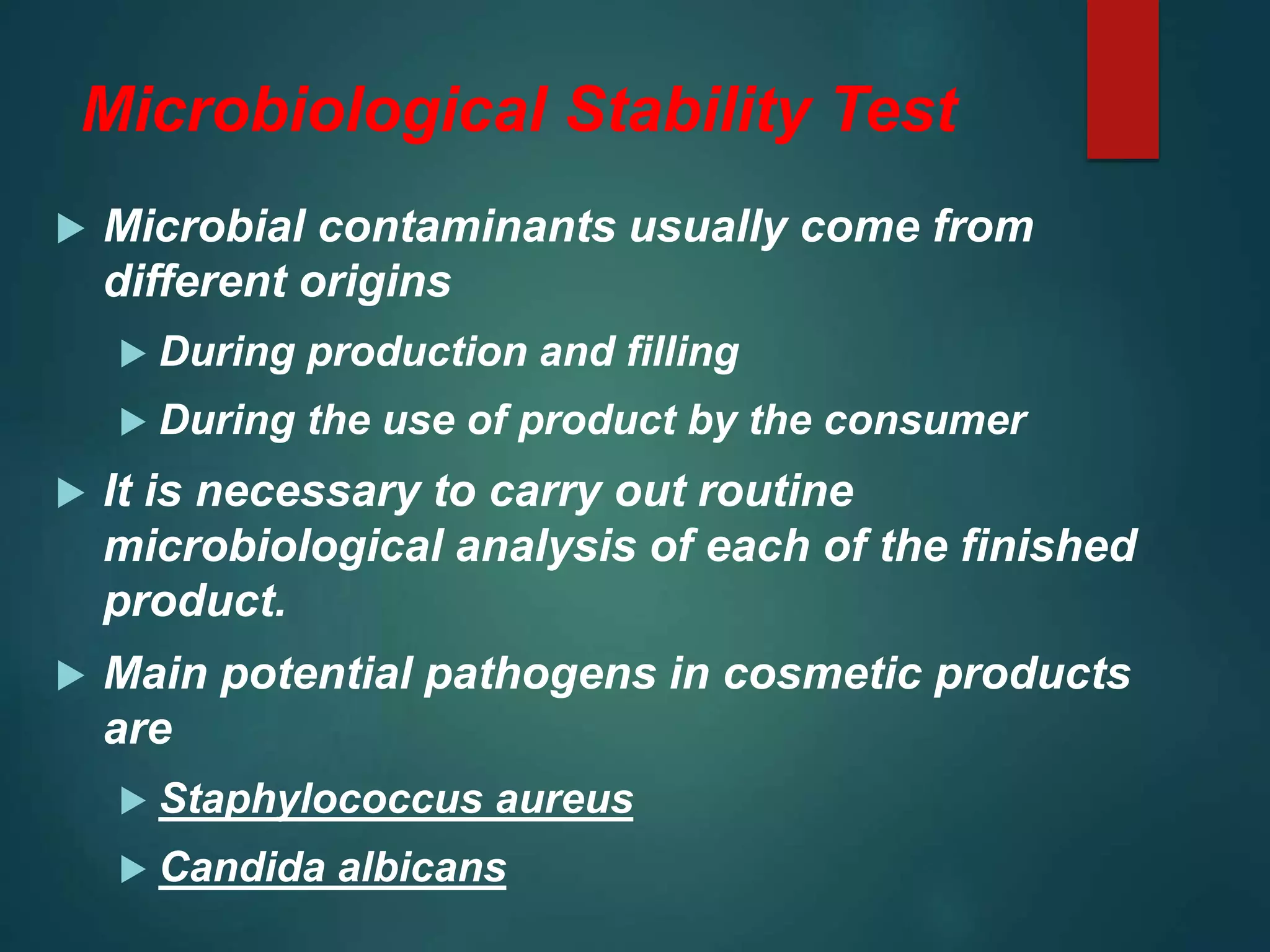 CHNS ANALYSIS AND ACCELERATED STABILITY STUDIES | PPTX