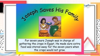 JOSEPH BIBLE STORY - KIDS STORY /BIBLE STORY | PPTX