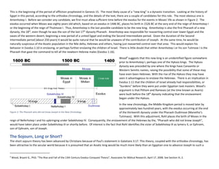 Joseph the Son of Israel in Egypt Biblical Text | PDF