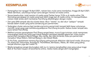 Joseph Paul Zhang: Antara Media dan Netizen | PPT