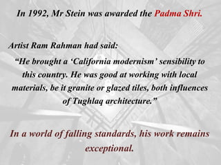 Joseph allen stein | PPTX