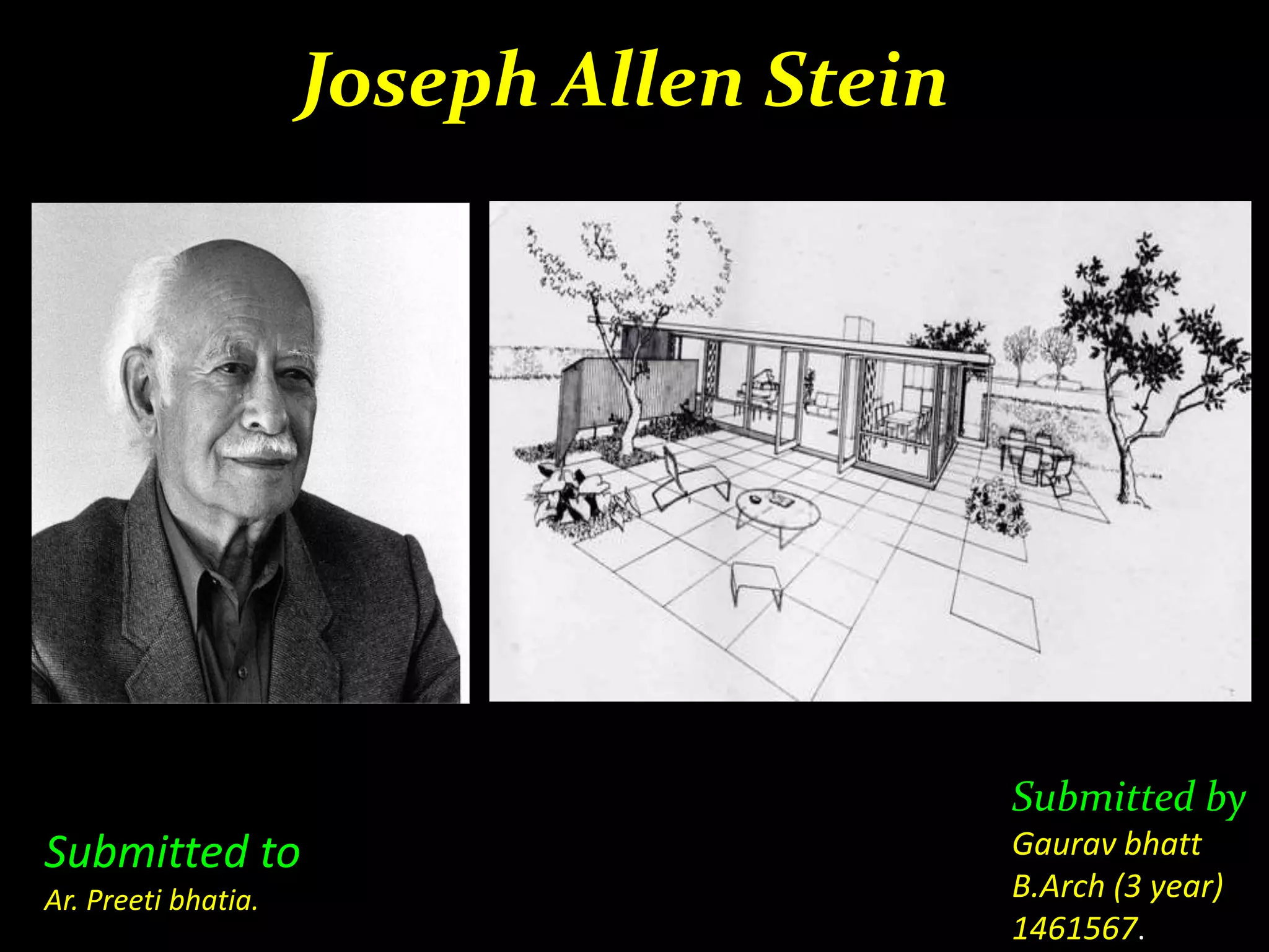 Joseph allen stein | PPTX