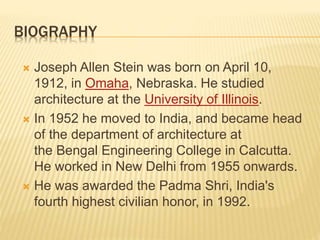 Joseph Allen Stein | PPTX