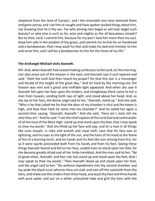 Joseph and Asenath by E.W. Brooks | PDF