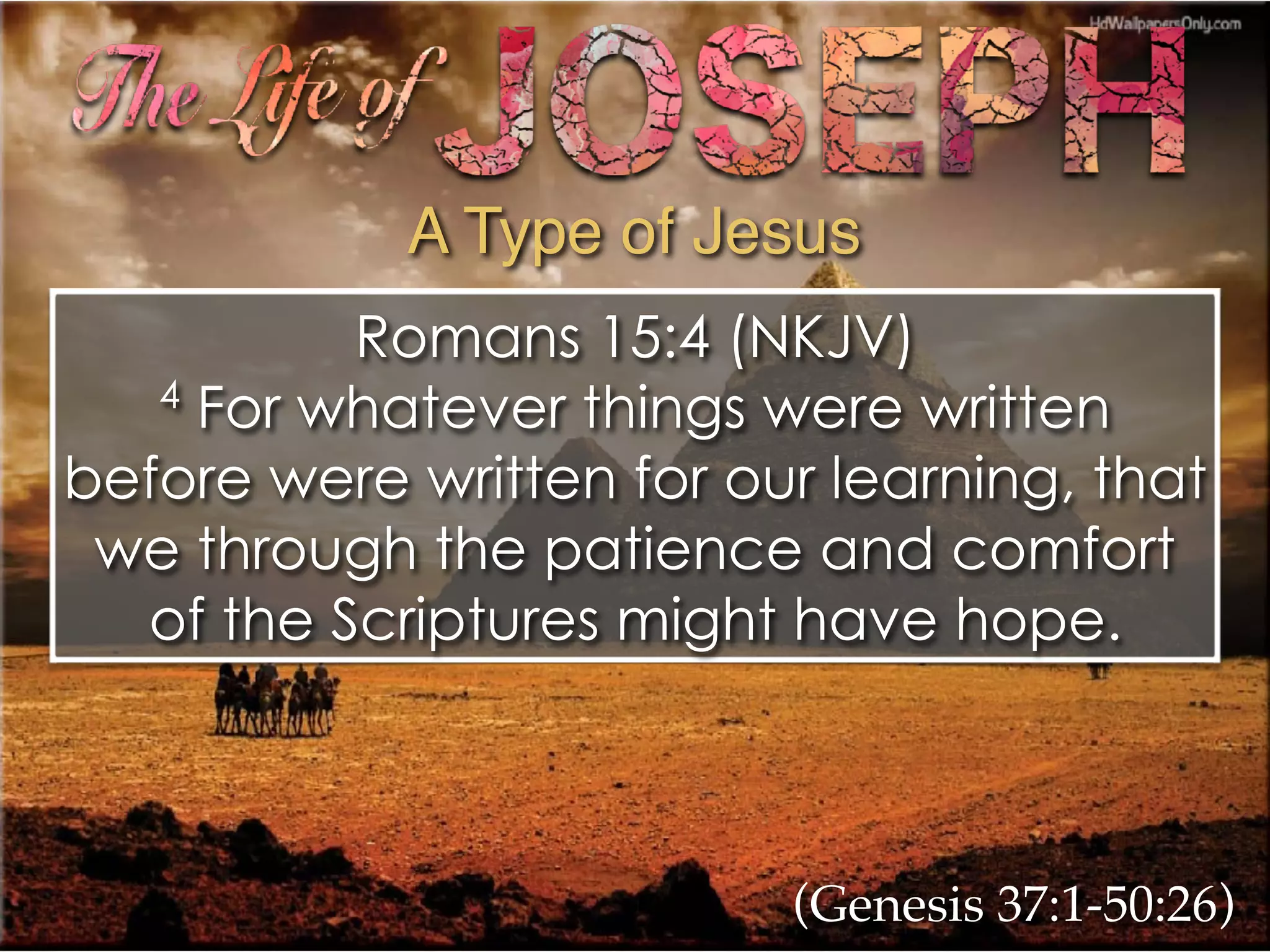 “Joseph - A Type of Christ” | PDF