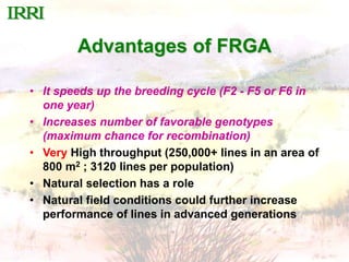 Field Rapid Generation Advance | PPTX