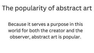Joseph Blake Smith Arkansas The popularity of abstract art.pdf